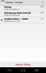 Google Android – Dictate + Connect